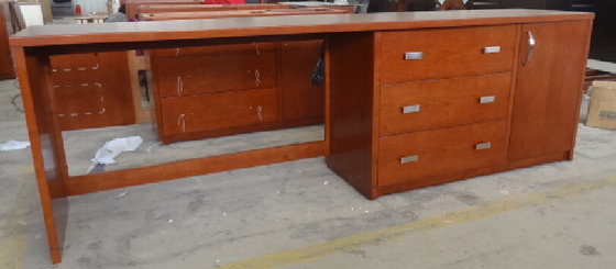 wooden HPL top hotel bedroom furniture,dresser/chest /TV cabinet /fridge cabinetDR-0033