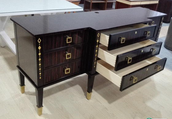 High end wooden hotel bedroom furniture,dresser/chest /TV cabinet / console DR-0035