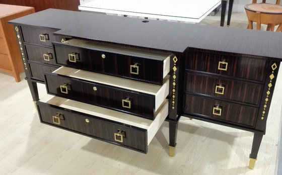 High end wooden hotel bedroom furniture,dresser/chest /TV cabinet / console DR-0035