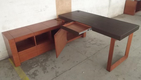 High end wooden hotel bedroom furniture,dresser with desk/Combo desk unit  DR-0036
