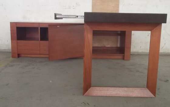 High end wooden hotel bedroom furniture,dresser with desk/Combo desk unit  DR-0036