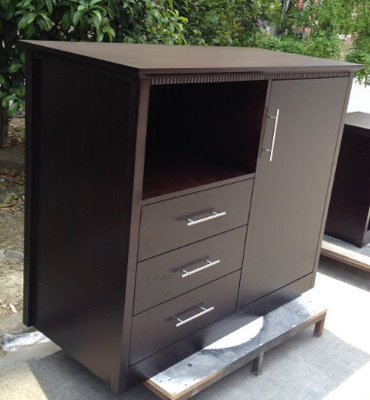 wooden hotel bedroom furniture,dresser /console/TV cabinet /fridge cabinet DR-44