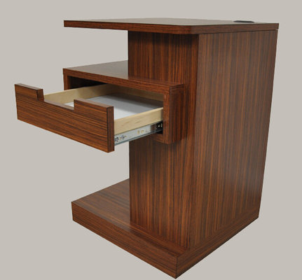 wooden HPL top night stand/bed side table,,hospitality casegoods,hotel furniture NT-0051