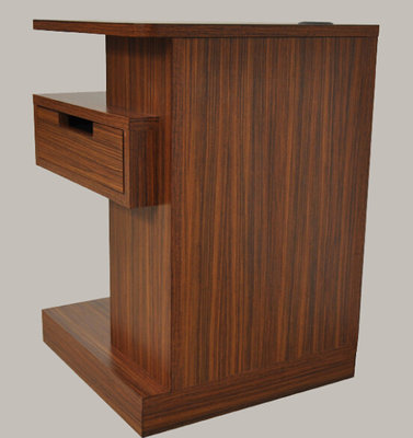 wooden HPL top night stand/bed side table,,hospitality casegoods,hotel furniture NT-0051