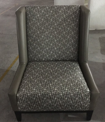 Hotel fabric lounge chair ,single sofa LC-0019