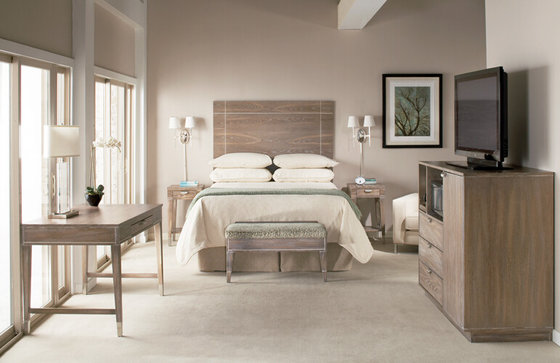 2015 new Simple style wooden veneer/HPL hotel furniture FH-9005
