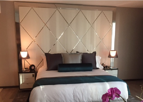 stainless steel frame upholstery king headboard,,casegoods,king headboard HD-0058
