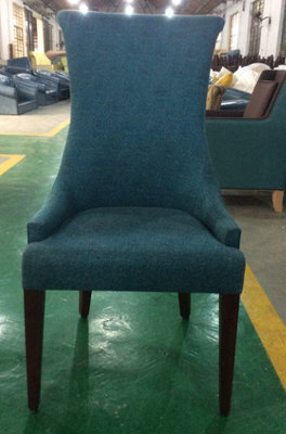 wooden fabric dining chair/desk chair,upholstery fabric dining chair DC-0019
