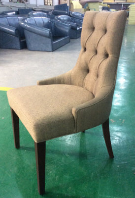 wooden fabric dining chair/desk chair,upholstery fabric dining chair DC-0020