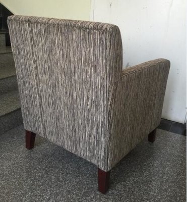 Hotel wooden fabric upholstery lounge chair ,hotel sofa,single sofa LC-0021