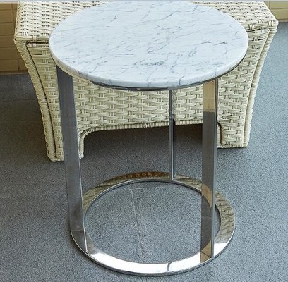 stone top polished  stainless steel metal side table/End table/coffee table/C table, hotel furniture,casegoodsTA-0086