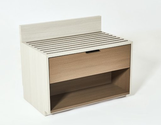 Hampton Inn Hotel New Design Luxury Bedroom Furniture HPL luggage bench with one drawer