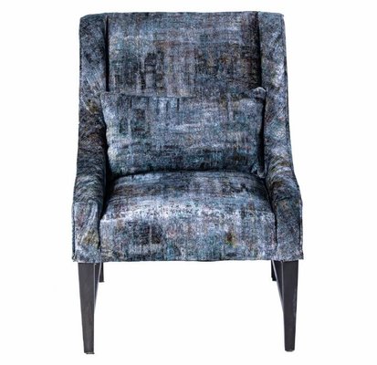 Solid beech wood frame fabric Leisure Customized Comfortable soft hotel lounge chair