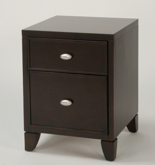Wooden 5-star hotel furniture stone top night stand/bed side table NT-0015