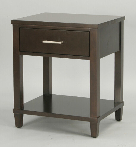 Wooden 5-star hotel furniture stone top night stand/bed side table NT-0019