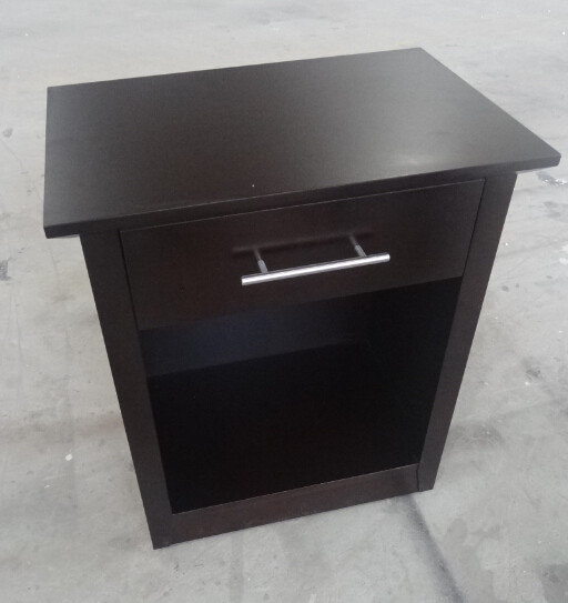 Wooden 5-star hotel furniture stone top night stand/bed side table NT-0024