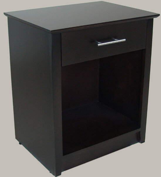 Solid wood edge with HPL top night stand/bed side table,,hospitality casegoods NT-0048