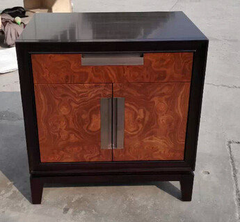wood  venner night stand/bed side table,hospitality casegoods,hotel furniture NT-0061