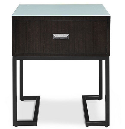 metal leg night stand/bed side table,hospitality casegoods,hotel furniture NT-0069