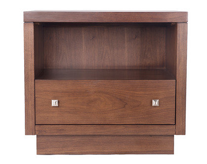 WOOD HPL top night stand/bed side table,hospitality casegoods,hotel furniture NT-0071