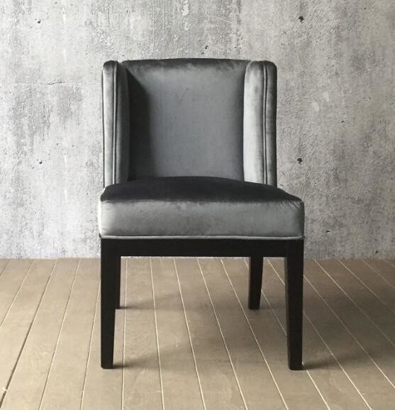 Wood dining chairs,Antique style  fabric dining chair,french style fabric dining chair CH-016