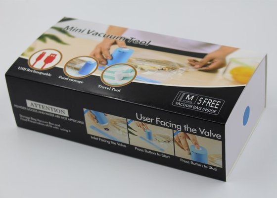 Electric Mini Food Sealer Machine  Miniature Electric Suction Pump Contains