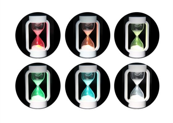 Kids Room G-Sensor Hourglass Sand Clock Colorful Night light Funny Gift for Children