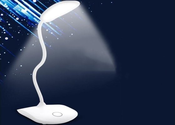 Lovely Electronic Gift Rechargeable LED Desk Lamp with USB Port Three Brightness Level