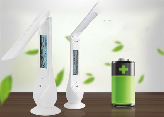Black Fun Electronic Gifts  Folding Calendar LED Desk Lamp With USB Charger