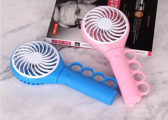 1800mah USB Handheld Fan ABS Personal Handheld Fan Bracelet Ring Design