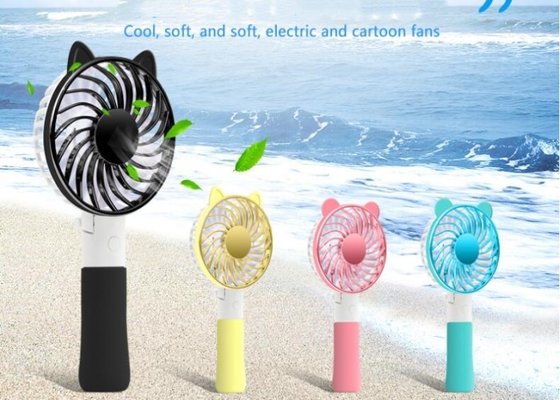 Mini Portable USB Handy Rechargeable Electric Handheld Fan Essential For Travel Outdoor