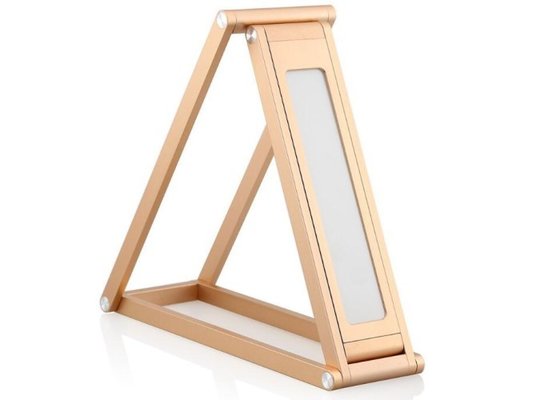 Aluminum Dimmable Folding LED Desk Lamp With Mounting Bracket 4 Section