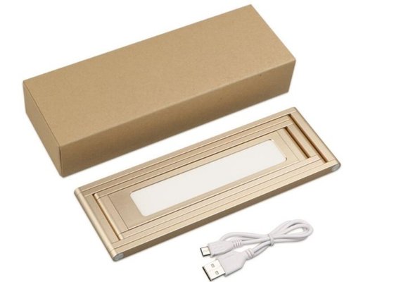 Aluminum Dimmable Folding LED Desk Lamp With Mounting Bracket 4 Section