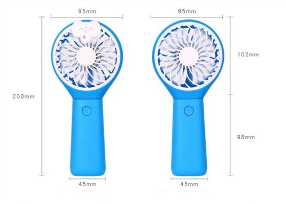 Air Cooling Mini USB Handheld Fan Portable Mobile Hand Held Battery Operated Fans