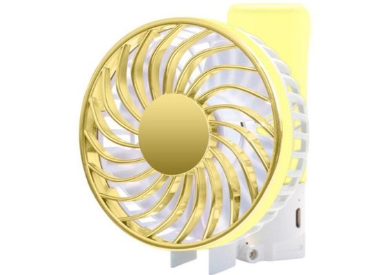 Summer Portable Plating Mini USB Handheld Folding Fan Removable Table Fan