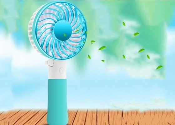 Summer Portable Plating Mini USB Handheld Folding Fan Removable Table Fan