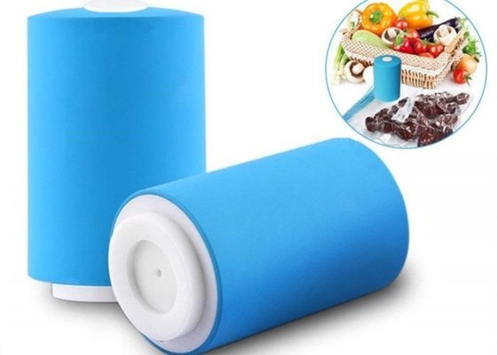 Blue Electronic Gadget Gifts  Mini Electric Vacuum Machine Travel Gift Compression Vacuum Packaging