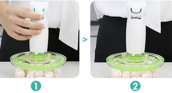 Home Automatic Mini Food / Wine Vacuum Sealer Saver  Food Preservation Packing Sealing Machine