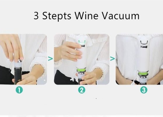 Home Automatic Mini Food / Wine Vacuum Sealer Saver  Food Preservation Packing Sealing Machine