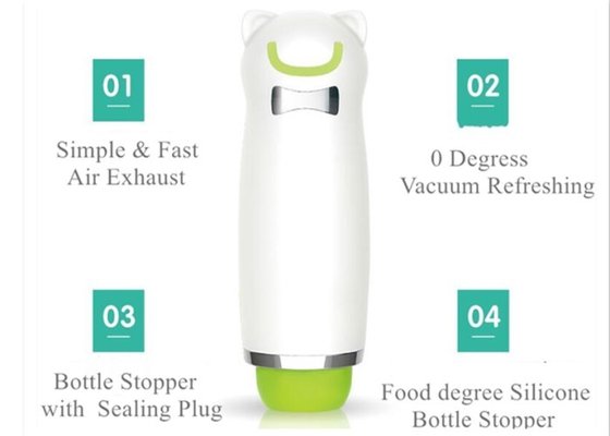 Mini Fun Electronic Gifts Household Handheld Electric Food Vacuum Saver For Food Preservation