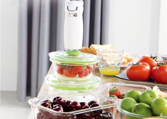 Mini Fun Electronic Gifts Household Handheld Electric Food Vacuum Saver For Food Preservation