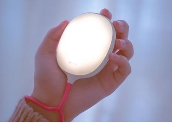Night Light Electric Hand Warmer Portable Power Up Hand Warmers 45 - 55 Degree