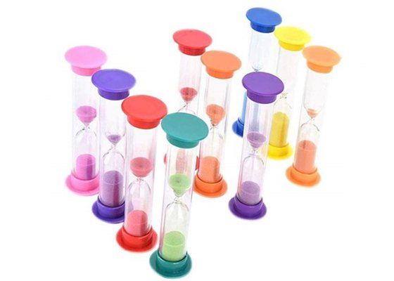 Hourglass Sand Timers and Sand Clocks  30sec  / 1min  / 5mins / 10mins / 20mins / 30mins