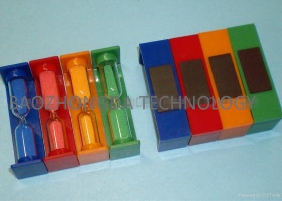 Durable Colorful Mini Sand Timer For Kids 30s 1min 2min 3min 5min 10min