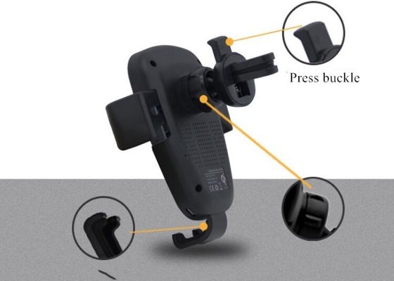 Qi Universal Wireless Phone Charger Gravity Fast Charging Car Phone Holder Stand