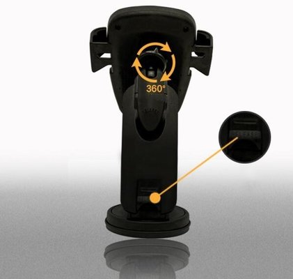 QI Wireless Car Charger Bracket Phone Holder Gravity Auto - Clamping Design
