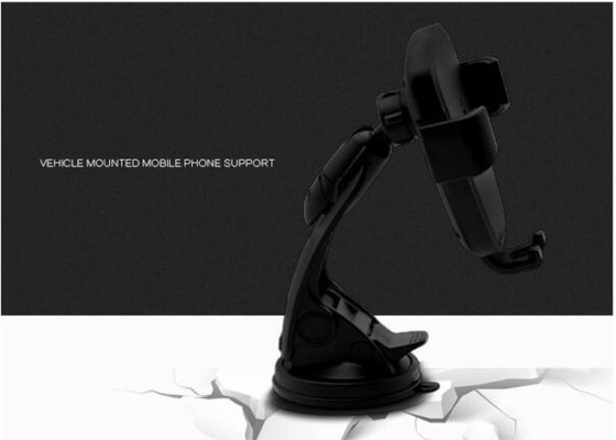 Car Infrared Sensor Vehicle - Mounted Universal Qi Mobile Phone Wireless Charger