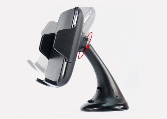 Vehicle Mounted QI Universal Wireless Phone Charger Convenient 360 Degree