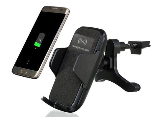 10W Fast Air Vent Wireless Charging Vehicle - Mounted  Holder Qi Wireless Universal Car Charger