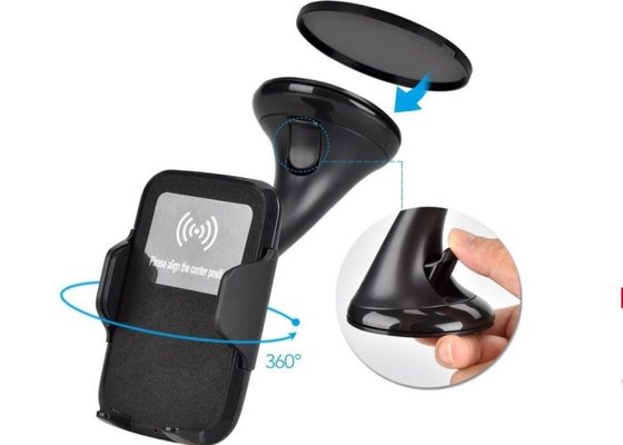 10W Fast Air Vent Wireless Charging Vehicle - Mounted  Holder Qi Wireless Universal Car Charger